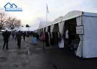 China Outdoor Arcum Aluminum Tent with Curved Roof Design - 100 km/h Wind Load, 75 kg/m² Snow Capacity for Wedding & Event Use for sale
