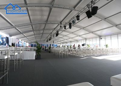 China Aluminum Alloy Arcum Event Tents 3-60m Width with 850g PVC Roof -20°C to 70°C Temperature Range for sale