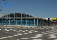 China Fire Retardant Arcum Tent with Glass ABS Panel Walls - 6m to 70m Spans, 100km/h Wind Rating for sale