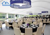 China Aluminum Alloy Arcum Event Tents 3-60m Width with 850g PVC Roof -20°C to 70°C Temperature Range for sale