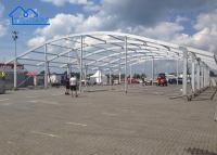 China Custom Aluminum Outdoor Marquee Tent 3-50m Range with 100km/h Wind Resistance and Waterproof PVC Roof for sale