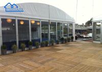 China Custom Aluminum Outdoor Marquee Tent 3-50m Range with 100km/h Wind Resistance and Waterproof PVC Roof for sale