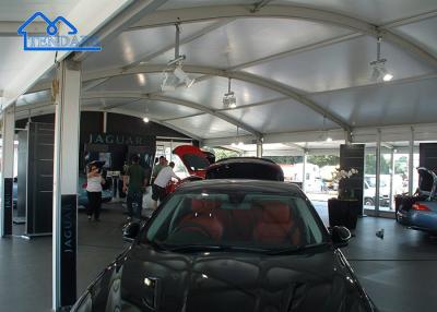 China Customized Aluminum Alloy Heavy Duty Industrial Warehouse Tent Workshop Storage Arcum Curve Tent 6m to 50m Span for sale