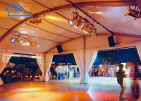 China Emporium Arcum Aluminum Double Decker Lounge Tent 15-30m Width with 6.8m Eave Height Waterproof Event Structure for sale