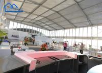 China Outdoor Aluminum Frame Arcum Tent for Restaurants and Weddings - 100km/h Wind Load, 750-900g/m² PVC Cover for sale