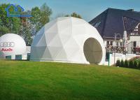 China Steel Frame Commercial Dome Tent 15-60ft Diameter with UV Resistant Fire Retardant Canvas and 100km/h Wind Load for sale
