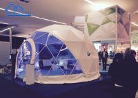 China Steel Frame Commercial Dome Tent 15-60ft Diameter with UV Resistant Fire Retardant Canvas and 100km/h Wind Load for sale