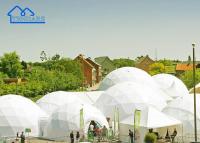 China PVC Coated Commercial Dome Tent with 100 km/h Wind Resistance and 75 kg/m² Snow Load Capacity for Outdoor Events for sale