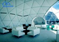 China PVC Coated Commercial Dome Tent with 100 km/h Wind Resistance and 75 kg/m² Snow Load Capacity for Outdoor Events for sale