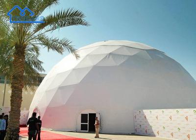 China Large Geodesic Dome Tent 15m 20m 30m Diameter with Steel Frame and PVC Fabric for Events for sale