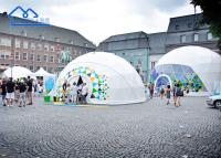 China Commercial Dome Tent 4-60M Waterproof PVC Cover with Galvanized Frame for Outdoor Events for sale
