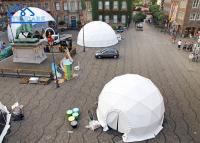 China Geodesic Dome Tent 6.5-13m with Heat Insulation, Aluminum Alloy Frame, 31mph Wind Resistance for Outdoor Camping for sale