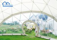 China Steel Transparent Exhibition Dome Tent 3m-40m Diameter Waterproof UV-Resistant for Outdoor Events and Agriculture for sale
