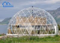 China Steel Transparent Exhibition Dome Tent 3m-40m Diameter Waterproof UV-Resistant for Outdoor Events and Agriculture for sale