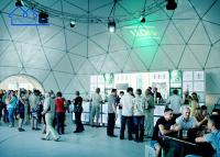 China Geodesic Dome Tent 6.5-13m with Heat Insulation, Aluminum Alloy Frame, 31mph Wind Resistance for Outdoor Camping for sale