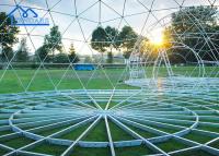 China Outdoor Geodesic Dome Tent - 100km/h Wind Load, 75kg/sqm Snow Capacity, Fireproof & Waterproof for Camping & Events for sale