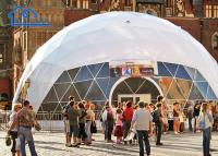 China Outdoor Geodesic Dome Tent - 100km/h Wind Load, 75kg/sqm Snow Capacity, Fireproof & Waterproof for Camping & Events for sale