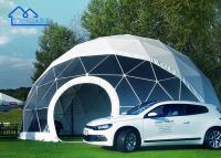 China Luxury Rainproof Commercial Dome Tent Hotel with 10-100km/h Wind Resistance and 75kg/sqm Snow Load Capacity for sale