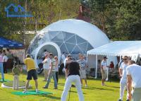 China Luxury Rainproof Commercial Dome Tent Hotel with 10-100km/h Wind Resistance and 75kg/sqm Snow Load Capacity for sale