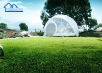 China Luxury Rainproof Commercial Dome Tent Hotel with 10-100km/h Wind Resistance and 75kg/sqm Snow Load Capacity for sale