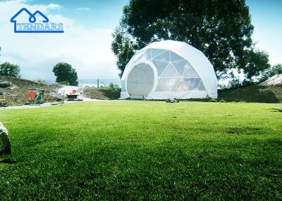 China Luxury Rainproof Commercial Dome Tent Hotel with 10-100km/h Wind Resistance and 75kg/sqm Snow Load Capacity for sale