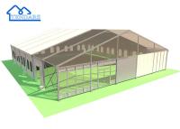 China Classic A Frame Outdoor White Top Tent 3m Length with 120km/h Wind Load & 250MPa Aluminum Frame for sale