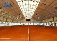 China Custom Large Outdoor Aluminum Structure Tennis Court Sports Hall Tent 10m to 50m Clear Span for sale