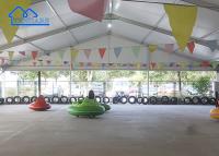 China Rainproof Fire Retardant PVC Sports Court Tent - 3-60m Width, 250MPa Aluminum Frame, NFPA701 Certified for sale