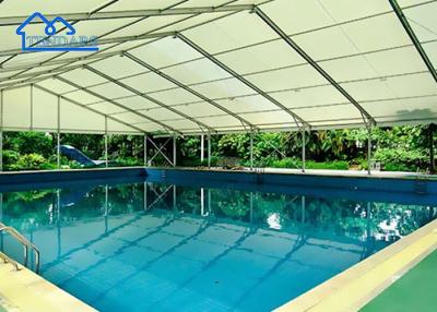 China Rainproof Fire Retardant PVC Sports Court Tent - 3-60m Width, 250MPa Aluminum Frame, NFPA701 Certified for sale