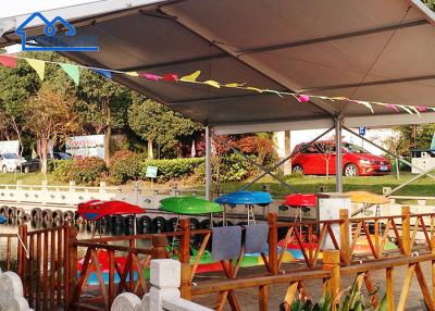 China Custom Aluminum Truss Steel Roof Sports Hall Tent 50x50m Outdoor Commercial Structure for sale