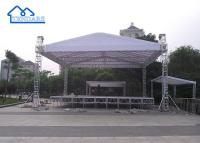 China Aluminum Ladder Circle Truss 290x290mm Lightweight Portable Stage Truss for Events for sale