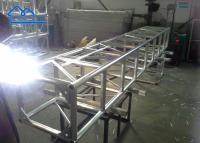 China Aluminum Lighting Truss 6082-T6 Ladder Triangle Square Stage Truss 200x200mm for sale