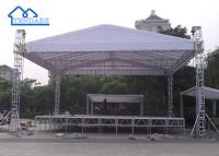 China Aluminum Alloy 6082-T6 Event Truss System 300x300mm Lightweight Stage Roof for Concert for sale