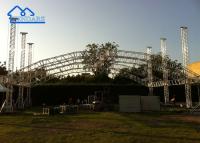 China Aluminum Alloy 6082-T6 Event Truss System 300x300mm Lightweight Stage Roof for Concert for sale