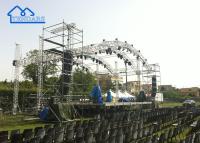 China Custom Aluminum Stage Frame Spigot Truss Structure 300x300mm for Events Concerts for sale