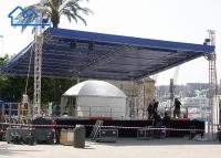 China Custom Aluminum Stage Truss 100mm Size 1500mm Length for Event Lighting and Sound for sale