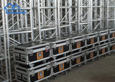 China Aluminum Stage Lighting Truss 375 lbs Capacity 1.3-1.5mm Thickness for Outdoor Party Events for sale