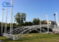 China Custom Aluminum Stage Lighting Truss 200mm 300mm for Concert Indoor Outdoor Show for sale