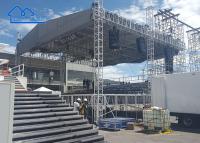 China Aluminum Alloy 6061-T6 Square Truss Clamps Easy Assembly Concert Stage Structure 300mm for sale