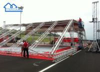 China Aluminum Custom Stage Backdrop Roof Truss Frame Concert Event Platform 600kg Load for sale
