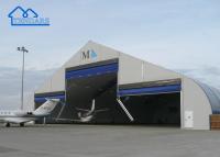 China Custom Curve Roof Marquee Tent for Mobile Airplane Hanger 6061/T6 Aluminum 100km/h Wind Load for sale