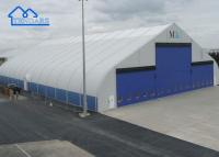 China Aluminum Frame PVC Outdoor Curve Tent 6m to 40m Width for Storage Wedding Party for sale
