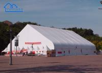 China Large UV-Resistant Outdoor Curved Event Tent 5-55m Span with 100km/h Wind Resistance for sale