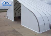 China Large UV-Resistant Outdoor Curved Event Tent 5-55m Span with 100km/h Wind Resistance for sale