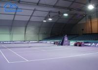 China 1000 Capacity Large Clear Span Curve Structure Tent - 20m to 30m Width, 4m Side Height for Sports Halls and Events for sale