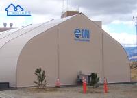 China Aluminum Frame Curve Event Tent 8-40m Width with 80-100km/h Wind Resistance for Commercial Use for sale