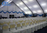 China Outdoor Aluminum Clear Roof Curved Party Tent - 80km/h Wind Load, 0.3kN/sqm Snow Load for Weddings & Events for sale