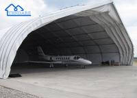 China 30m x 35m Portable Aircraft Hangar Tent with 850g/sqm PVC Roof - Wind Resistant 120 km/h for sale