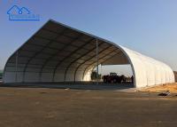 China 30m x 35m Portable Aircraft Hangar Tent with 850g/sqm PVC Roof - Wind Resistant 120 km/h for sale