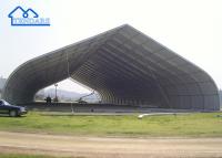 China 30m x 35m Portable Aircraft Hangar Tent with 850g/sqm PVC Roof - Wind Resistant 120 km/h for sale